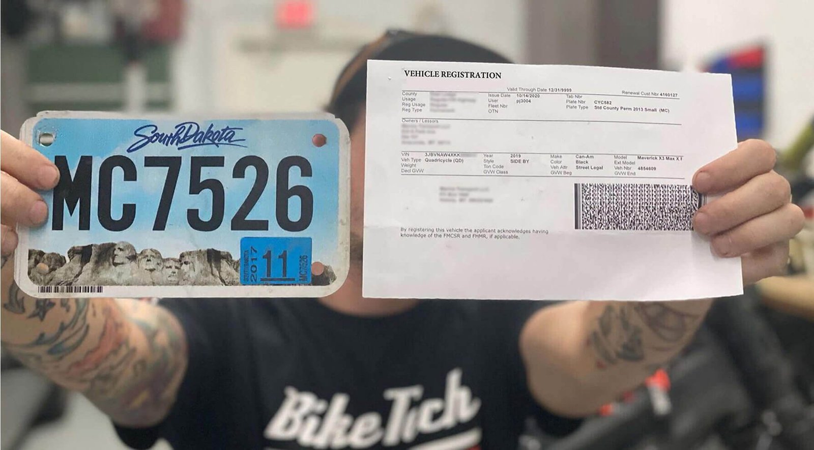 How to Title a Motorcycle Without Title